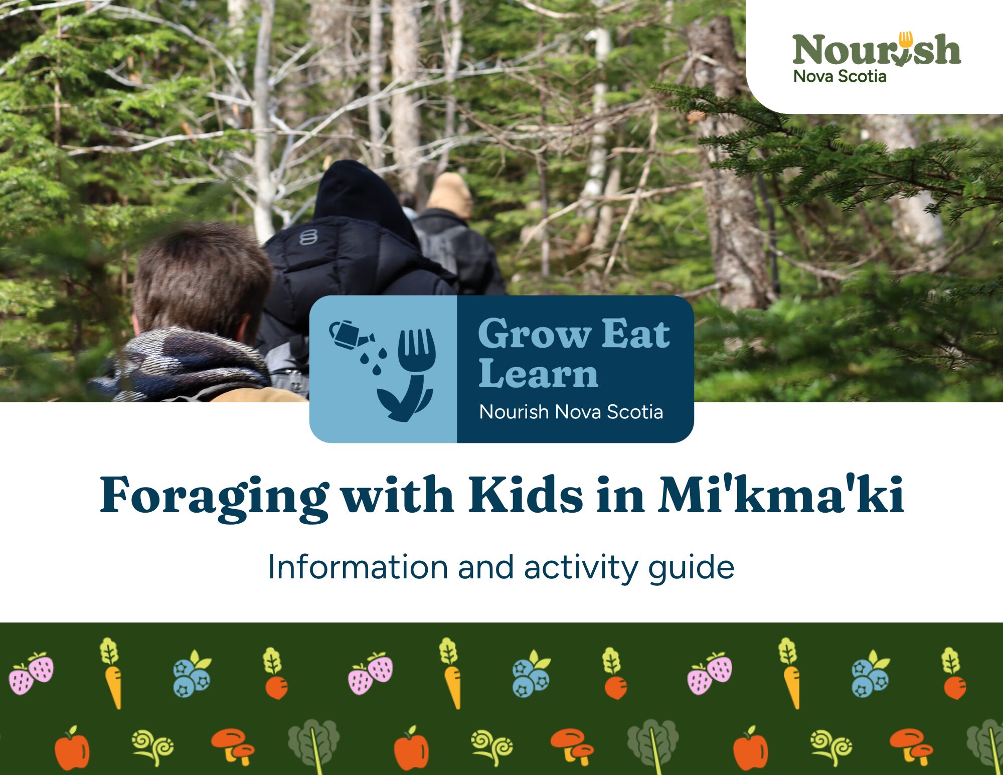Foraging with Kids in Mi’kma’ki – Nourish Nova Scotia